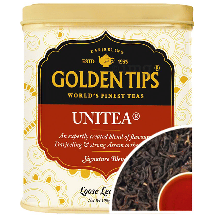 Golden Tips Unitea Loose Leaf Tea: Buy Tin of 100.0 gm Leaves at best ...