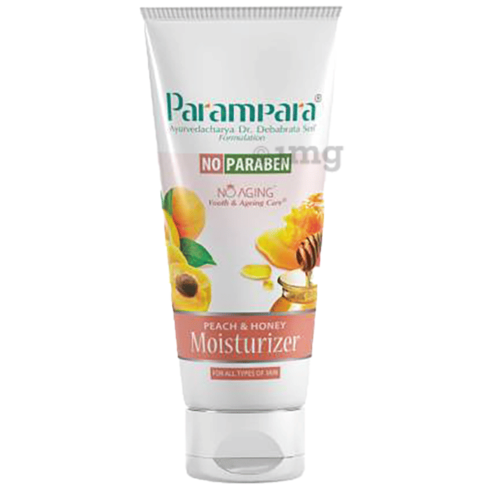 Parampara Ayurved Peach & Honey Moisturiser: Buy tube of 100.0 ml ...