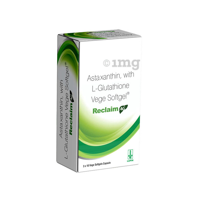 Reclaim AG Vege Softgel Capsule: Buy box of 30 soft gelatin capsules at ...