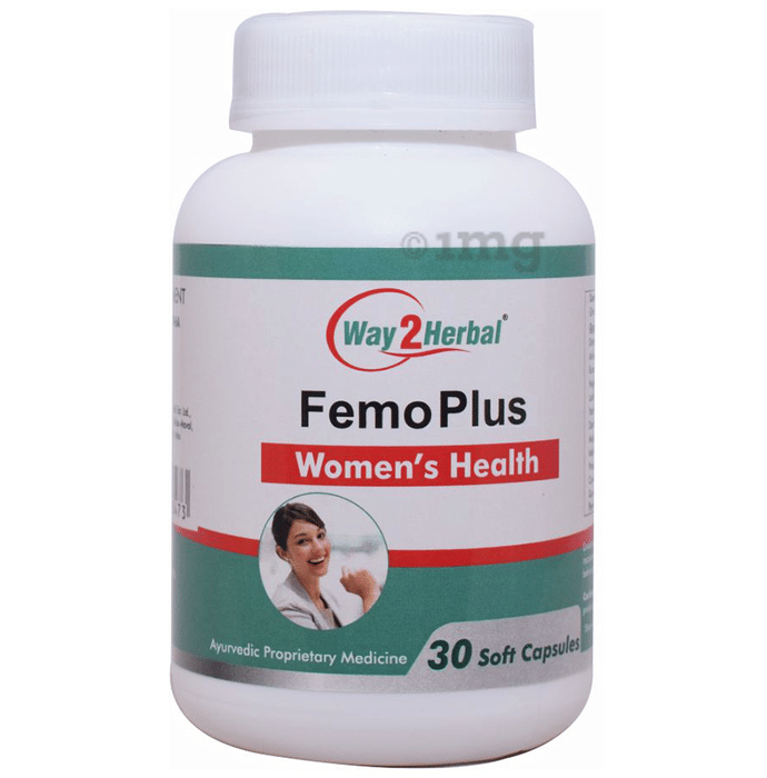 Way2Herbal Femo Plus Capsule: Buy bottle of 30.0 capsules at best price ...