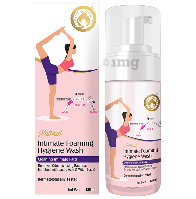Mom & World Natural Intimate Foaming Hygiene Spray: Buy pump bottle of ...