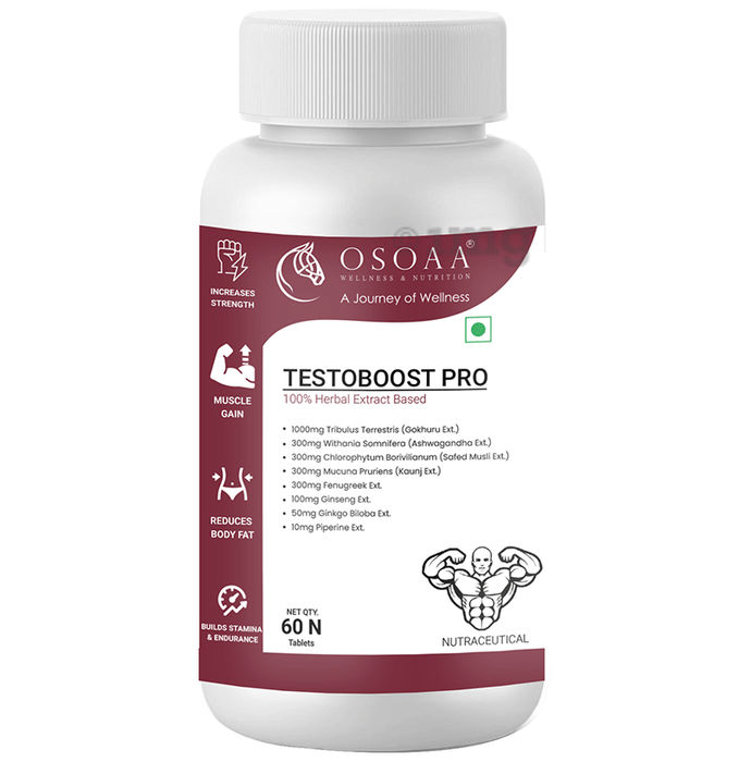 OSOAA Testoboost Pro Tablet: Buy bottle of 60 tablets at best price in ...
