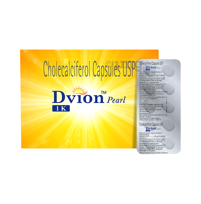 Dvion Pearl 1K Capsule: Buy strip of 10 capsules at best price in India ...