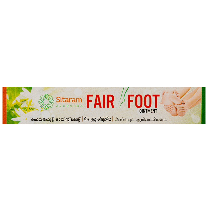 Sitaram Ayurveda Fair Foot Ointment 15gm Each Buy Combo Pack Of 4 0 Sitaram Ayurveda Fair Foot Ointment 15gm Each Buy Combo Pack Of 4 0