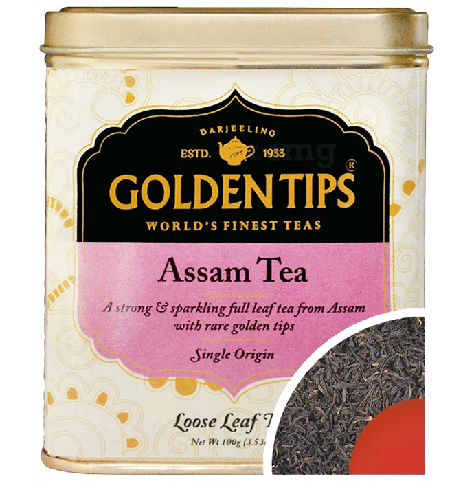 Golden Tips Assam Tea: Buy Tin of 100.0 gm Leaves at best price in ...
