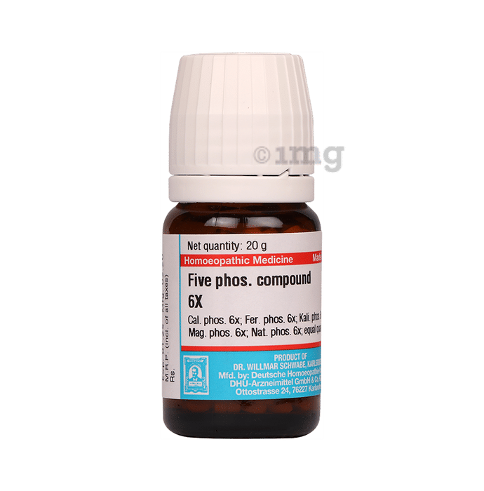 Dr Willmar Schwabe Germany Five Phos. Compound Biochemic Tablet 6X: Buy ...