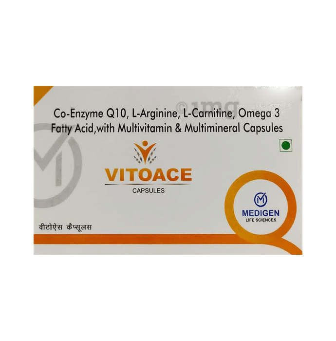 Vitoace Capsule: Buy strip of 10 capsules at best price in India | 1mg