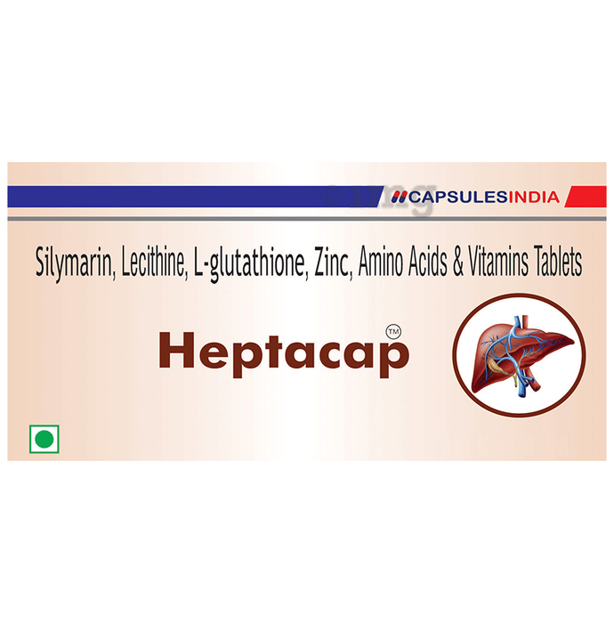 Heptacap Tablet: Buy strip of 10.0 tablets at best price in India | 1mg