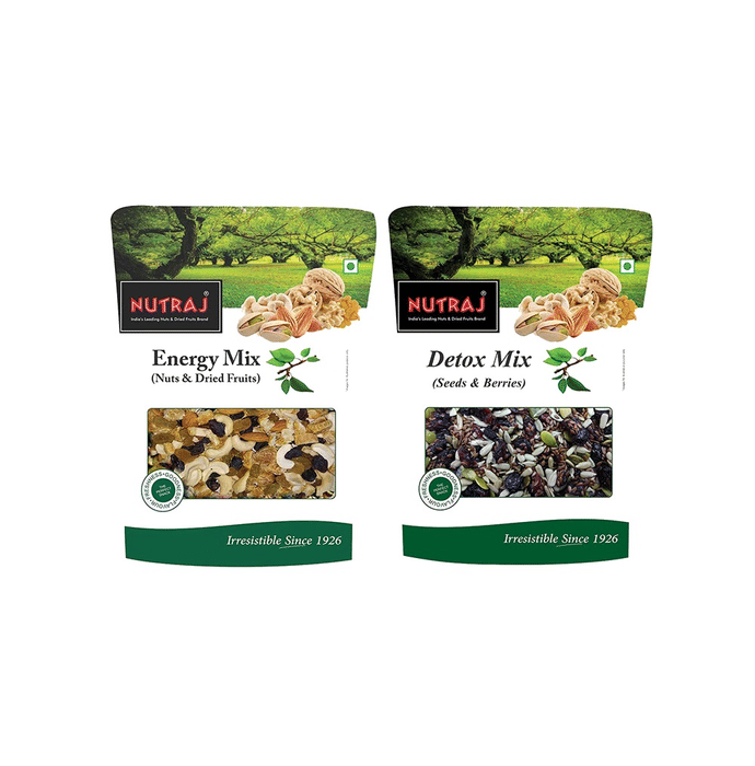 Combo Pack of Nutraj Detox Mix & Nutraj Energy Mix (450gm Each): Buy ...