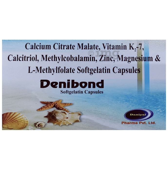 Denibond Soft Gelatin Capsule: Buy strip of 10 soft gelatin capsules at ...