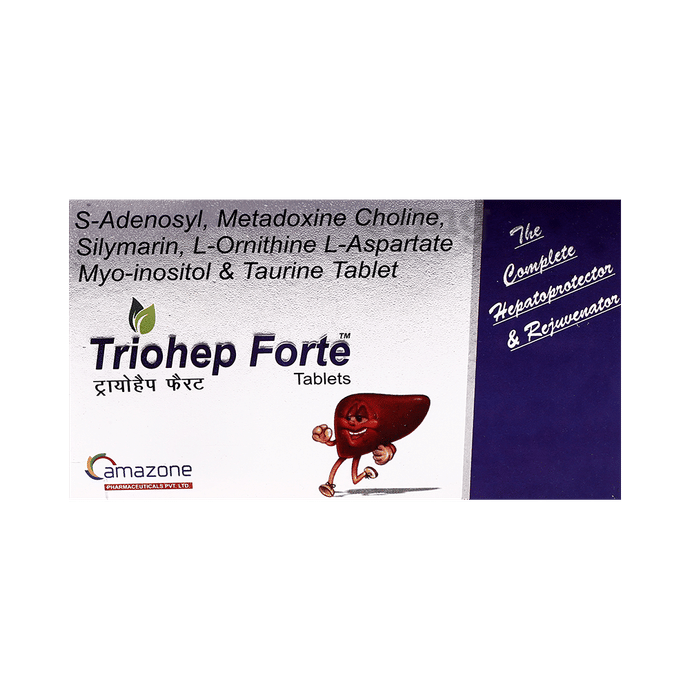 Triohep Forte Tablet: Buy strip of 10 tablets at best price in India | 1mg