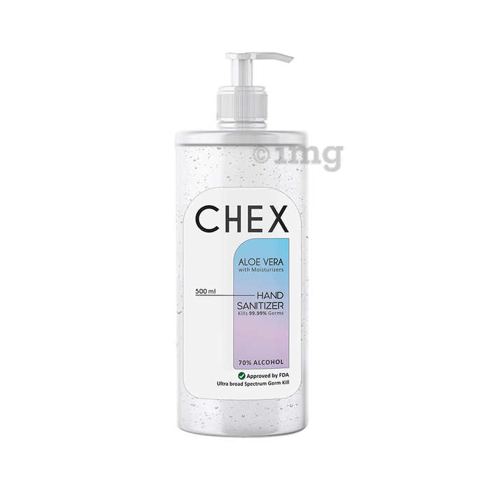 Chex Aloe Vera Hand Sanitizer: Buy pump bottle of 500 ml Sanitizer at ...