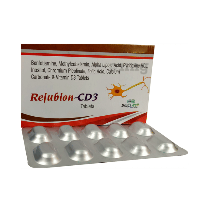 Rejubion-CD3 Tablet: Buy strip of 10 tablets at best price in India | 1mg
