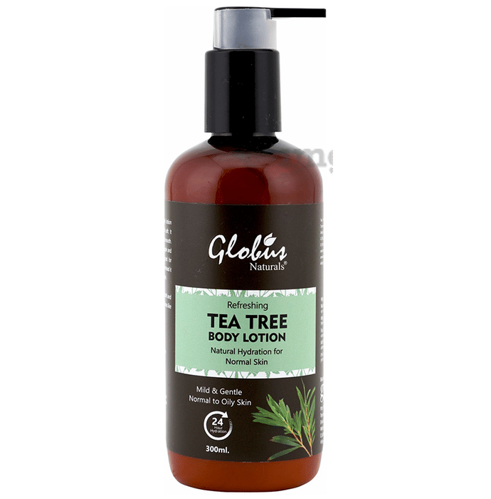 Globus Naturals Tea Tree Body Lotion: Buy pump bottle of 300.0 ml ...