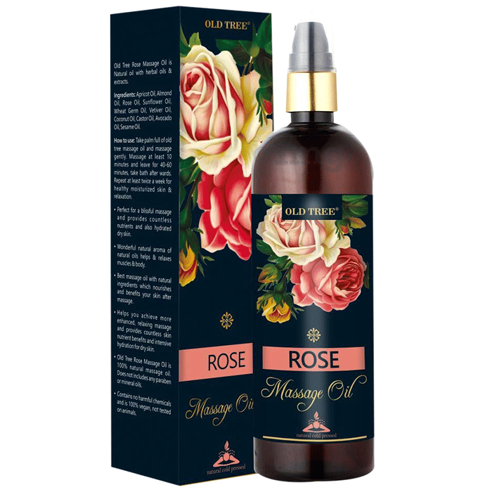 Old Tree Rose Massage Oil: Buy bottle of 250.0 ml Oil at 𝗯𝗲𝘀𝘁 𝗽𝗿𝗶𝗰𝗲 in ...