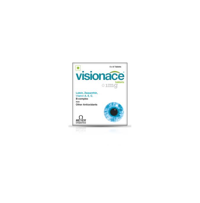 Visionace Tablet: Buy strip of 6 tablets at best price in India | 1mg