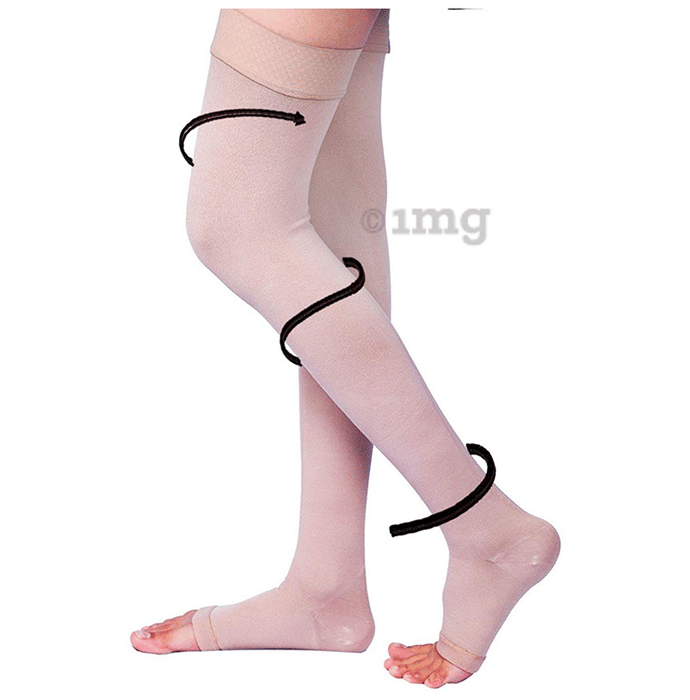 Sorgen Premiere Compression Stockings Class II AGH XL Beige: Buy pouch ...