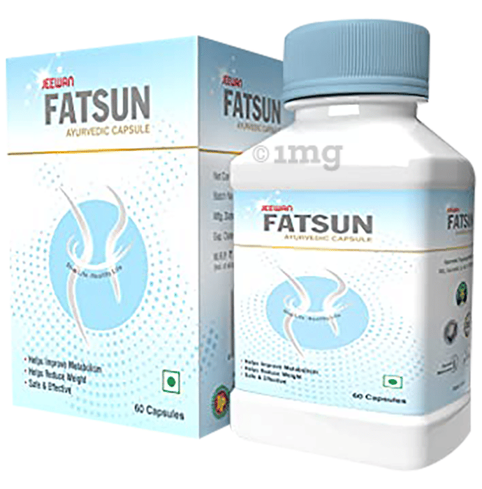 Jeewan Fatsun Ayurvedic Capsule: Buy bottle of 60.0 capsules at 𝗯𝗲𝘀𝘁 ...