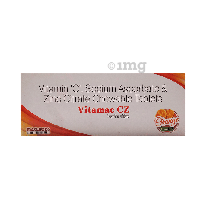 Vitamac CZ Chewable Tablet: Buy strip of 10 Chewable Tablets at best ...