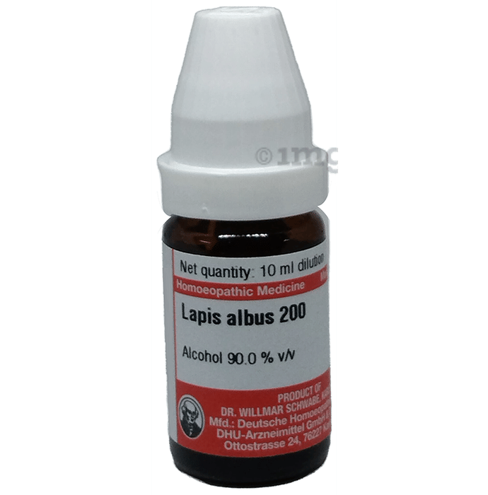 Dr Willmar Schwabe Germany Lapis Albus Dilution 200: Buy bottle of 10.0 ...
