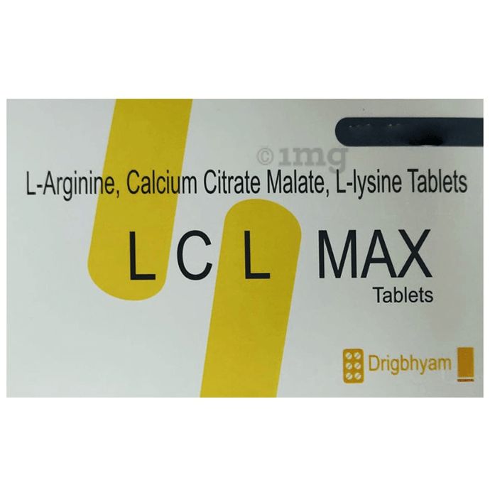 L C L Max Tablet: Buy strip of 10 tablets at best price in India | 1mg