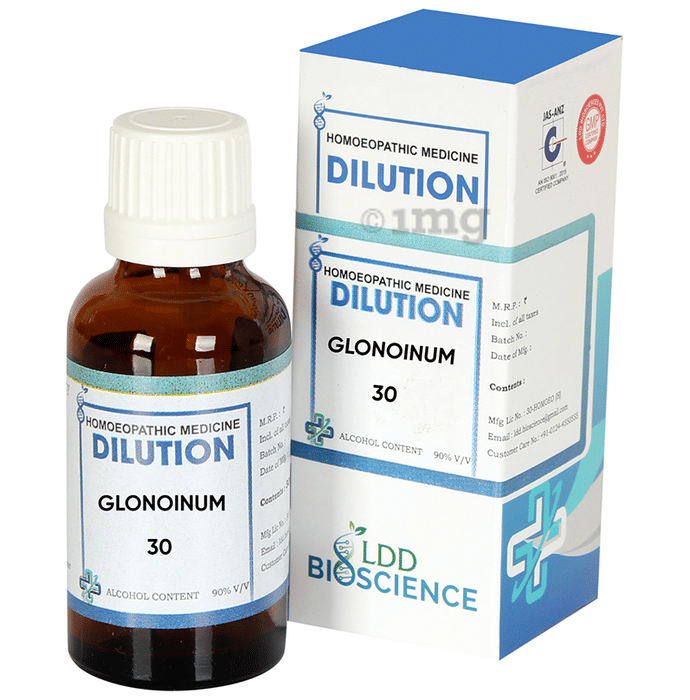 LDD Bioscience Glonoinum Dilution 30: Buy bottle of 30.0 ml Dilution at ...