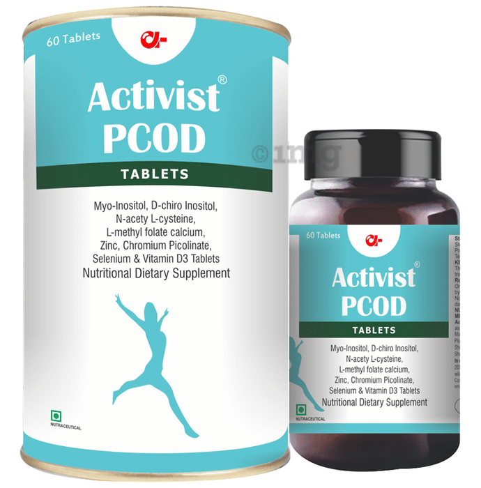 Activist PCOD Tablet: Buy bottle of 60 tablets at best price in India | 1mg