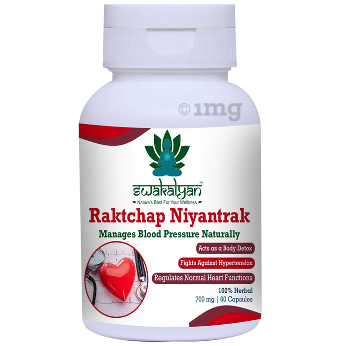 Swakalyan Raktchap Niyantrak Capsule for Manage Blood Pressure ...