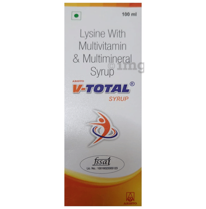 V-Total Syrup: Buy bottle of 100 ml Syrup at best price in India | 1mg