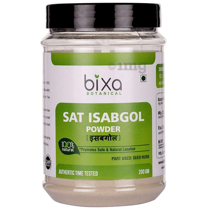 Bixa Botanical Sat Isabgol Powder: Buy jar of 200 gm Powder at best ...