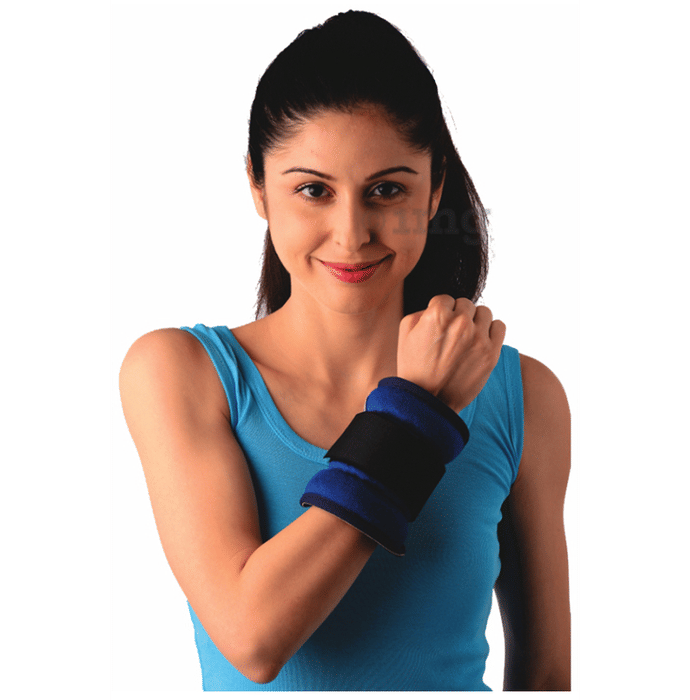 Vissco 1Kg Wrist Weight Cuff Universal Blue: Buy box of 1 Unit at best ...