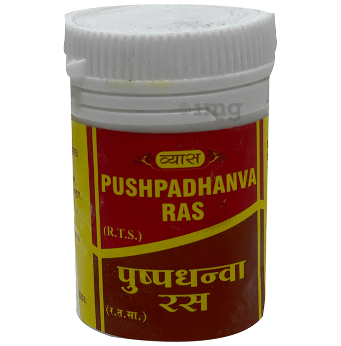 Vyas Pushpadhanva Ras: Buy bottle of 10 gm Tablet at best price in ...