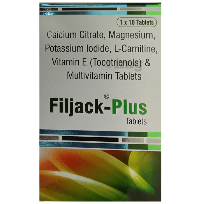 Filjack-Plus Tablet: Buy strip of 10 tablets at best price in India | 1mg