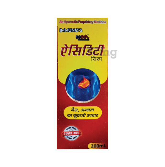 30M Acidity Syrup (200ml Each) Sugar Free: Buy combo pack of 5 bottles ...