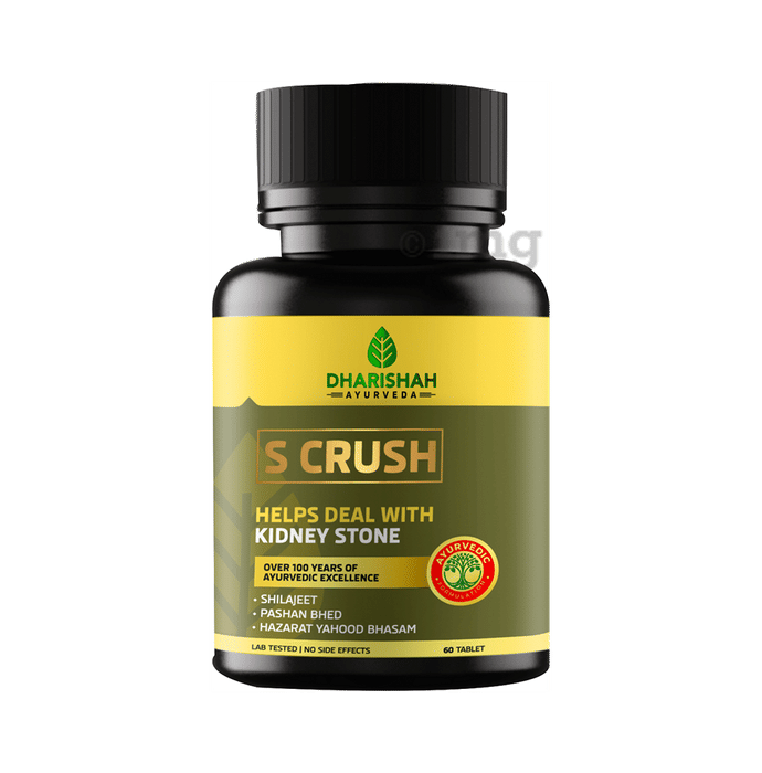 Dharishah Ayurveda S Crush Tablet Helps Deal with Kidney Stone: Buy ...