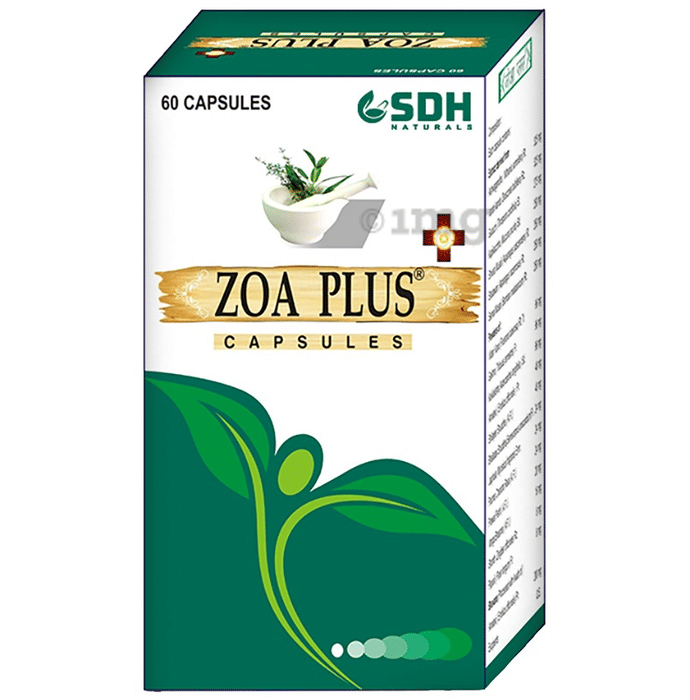 SDH Naturals Zoa Plus Capsule: Buy box of 60 capsules at best price in ...