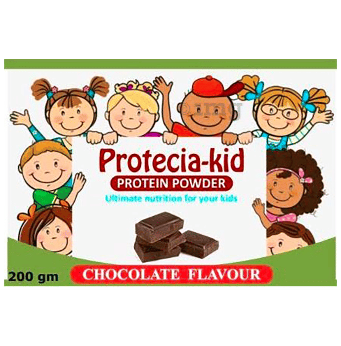 Protecia-Kid Protein Powder Chocolate: Buy box of 200.0 gm Powder at ...