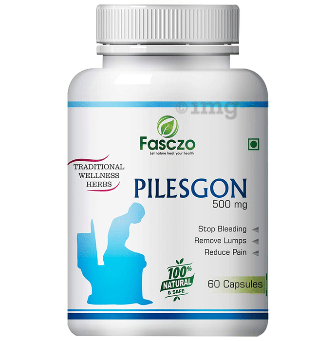 Fasczo Pilesgon 500mg Capsule: Buy bottle of 60.0 capsules at best ...
