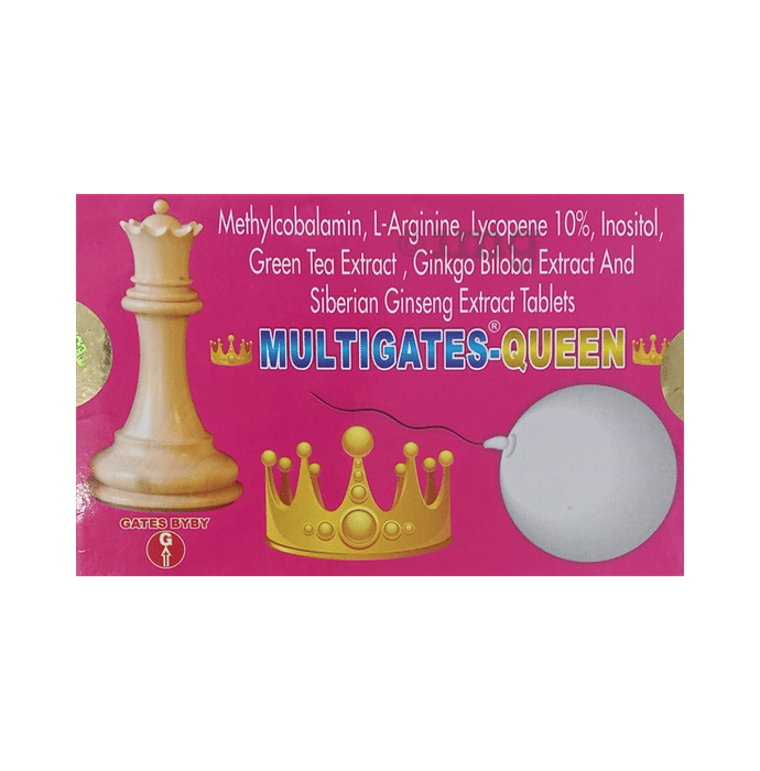 Multigates Queen Tablet: Buy strip of 10 tablets at best price in India ...
